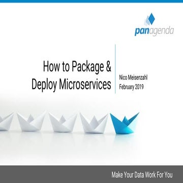 How to Package & Deploy Microservices | PPT