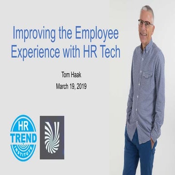 Tom Haak at Unleash London 2019 | PPTX