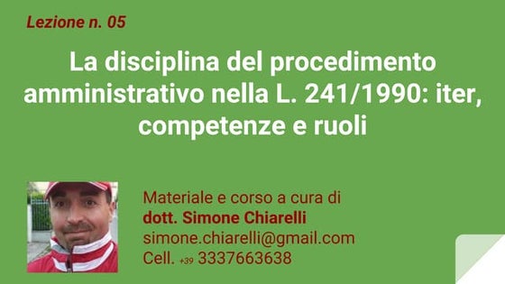 Lezione n. 13 - Esercitazione alla prova orale: analisi di esempi di ...