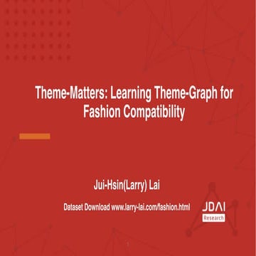 Theme-Matters: Fashion Compatibility Learning via Theme Attention | PDF