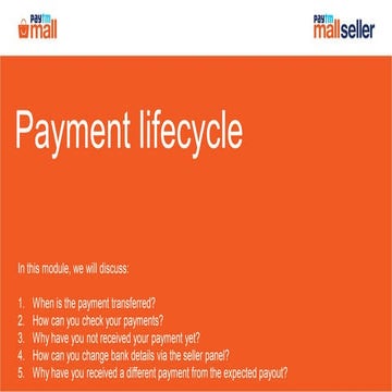 Payment lifecycle | PDF