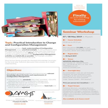 Practical Introduction to Change and Configuration Management | PDF