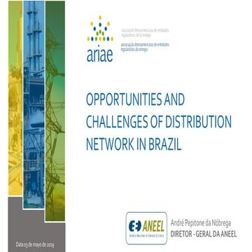Opportunities and Challenges of Distribution Network in Brazil | PPT