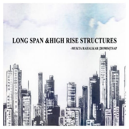long span &high rise structures | PPT