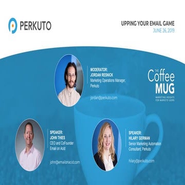 Upping Your Email Game | PDF