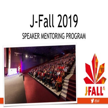 J-Fall 2019 speaker mentoring program | PPT
