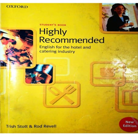 Highly recommended English for the hotel and catering industry. PDF | PDF