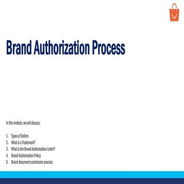 Brand authorization process | PPT