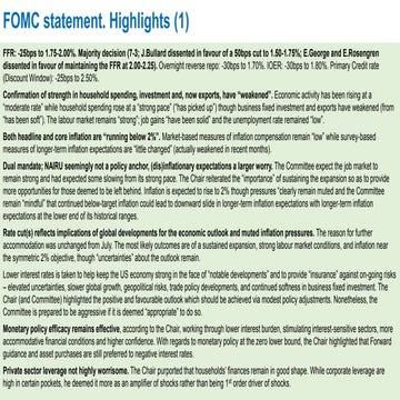 201909 FOMC | PPT