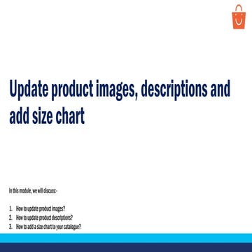 Product image and size chart | PDF