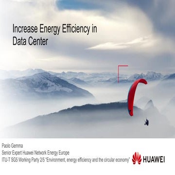 Energy Efficiency in Huawei solutions | PDF