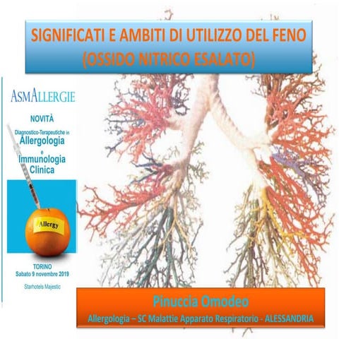 201911 - Omodeo - Significato e ambiti di utilizzo del FeNO (ossido ...