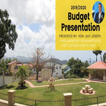 Hon. Guy Joseph 2019/2020 Constituency Budget Presentation | PDF
