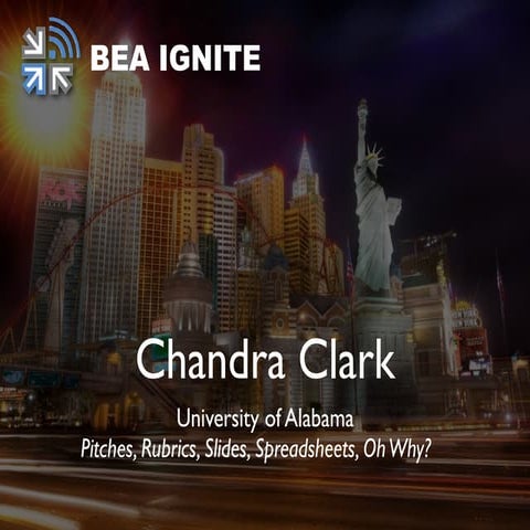 2019 BEA Ignite: Chandra Clark | PPT