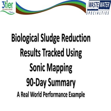 Biological Sludge Reduction | PDF