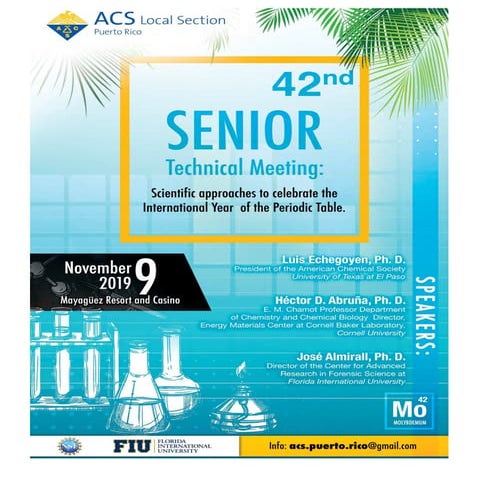 2019 ACS Puerto Rico Senior Technical Meeting Book of abstracts | PDF