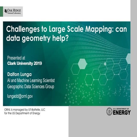 Challenges to Large Scale Mapping: Can Data Geometry Help? | PDF