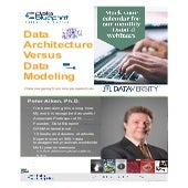 DataEd Slides: Data Architecture versus Data Modeling | PDF