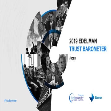 2019 Edelman Trust Barometer - Japan | PPT