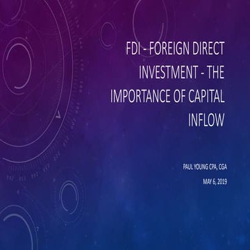 Foreign Direct Investment | PPT