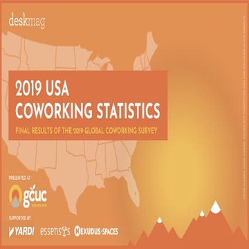 2019 USA Coworking Statistics | PDF