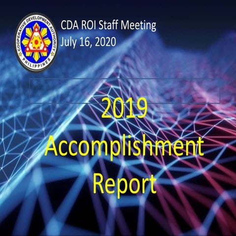 2019 Highlight of Accomplishment and Revised WFP july 16 | PPT