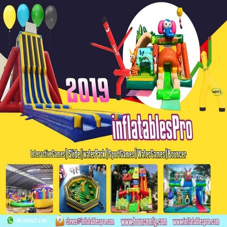 2019 inflatablespropro catalog | PPT
