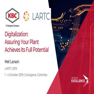 Digitalization assuring your plant achieves its full potential Larson | PDF
