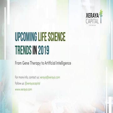 Life Sciences Trends for 2019 | PPT