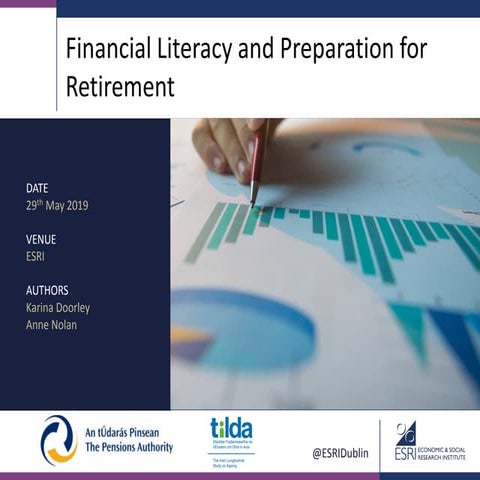 Financial literacy and preparation for retirement | PPT