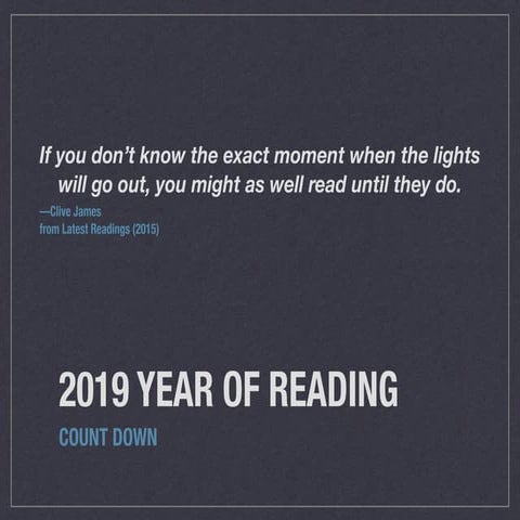 2019 Year of Reading Countdown | PPT | Free Download