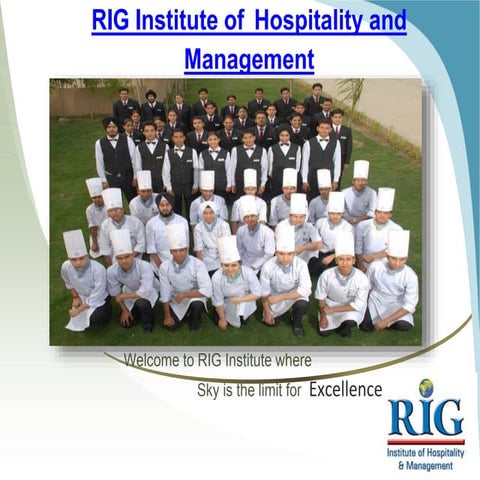 hotel management course | PPT