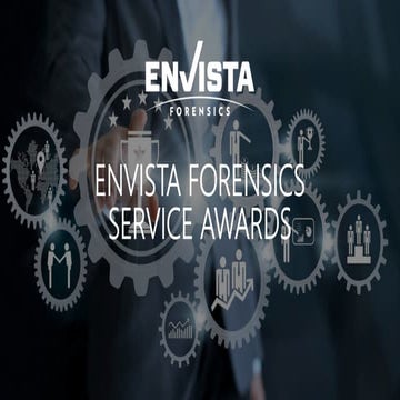 Envista Forensics Service Awards | PPT