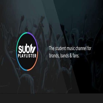Subtv is a youth broadcasting channel delivering an audience of 1.2M 18 ...