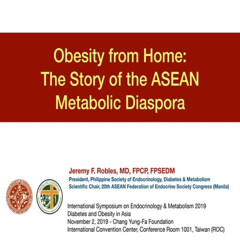 Jeremy F. Robles Md, Fpcp, Fpsem presentations