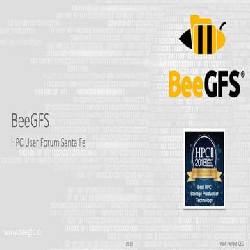 BeeGFS - Dealing with Extreme Requirements in HPC | PDF | Data Storage and Warehousing | Computing