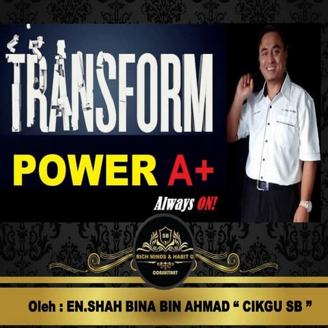MOTIVASI PELAJAR TRANSFORM 3A+ (v2) | PPT
