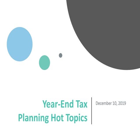 High Net Worth Tax Planning - Raines & Fischer, LLP | PDF