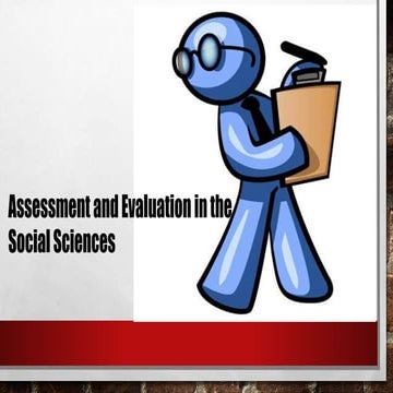 Characteristics of modern educational assessment | PPTX