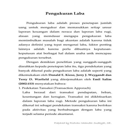 202 pengukuran-laba | PDF