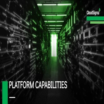 OCRE Voucher Programme - CloudSigma | PPT