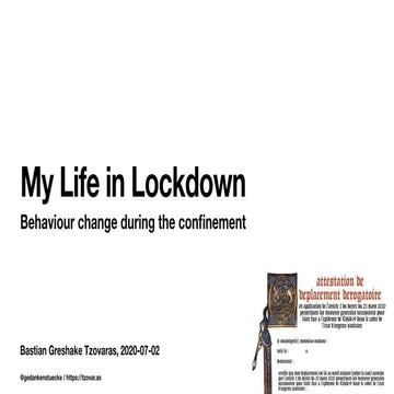 My Life in Lockdown | PPT