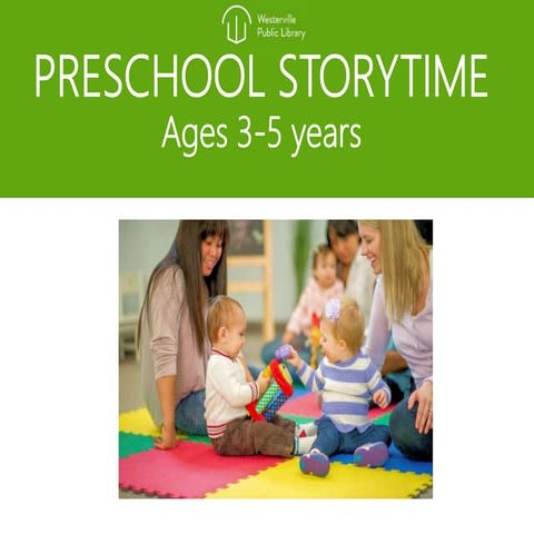 Preschool Storytime Sample | PPTX
