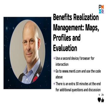 Benefits Realisation Management - the basics | PPT