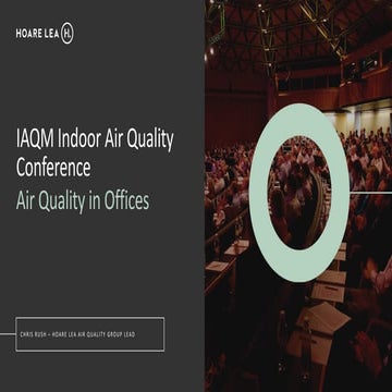 Chris Rush - Indoor Air Quality monitoring in an office | PDF