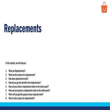 Replacement modules | PPT