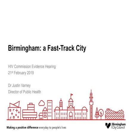 Birmingham HIV Fast Track City Ambition | PPT