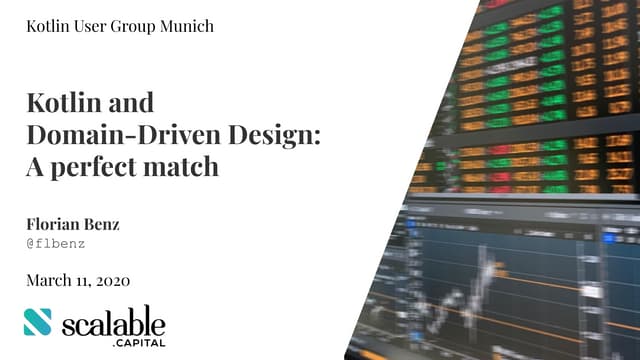 Kotlin And Domain Driven Design A Perfect Match Kotlin Meetup Munich Ppt