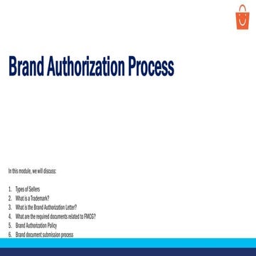 Brand authorization process | PPT