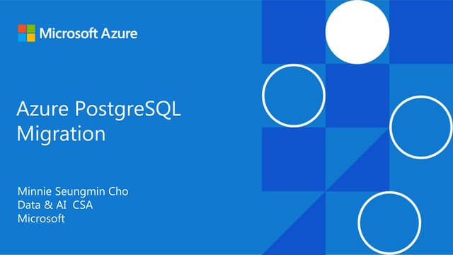 Oracle To Azure Postgresql Database Migration Webinar Ppt